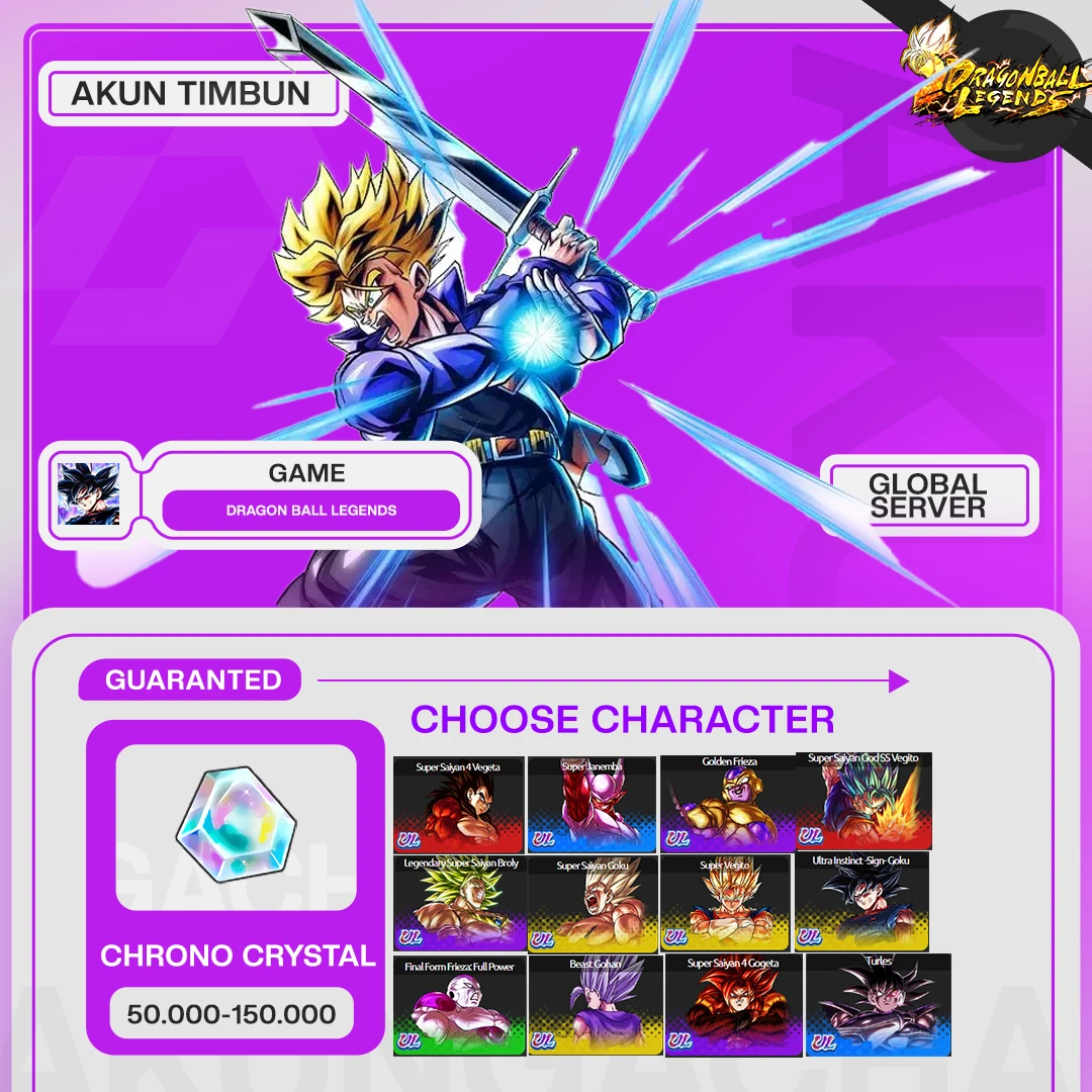 Akun Dragon Ball Legends Character Combination — AkunGacha